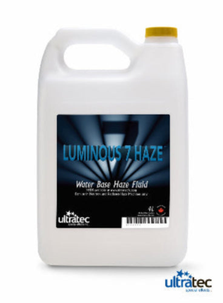 ULTRATEC FX LUMINOUS 7 WATER BASED HAZE FLUID (FOR THE RADIANCE HAZER ...